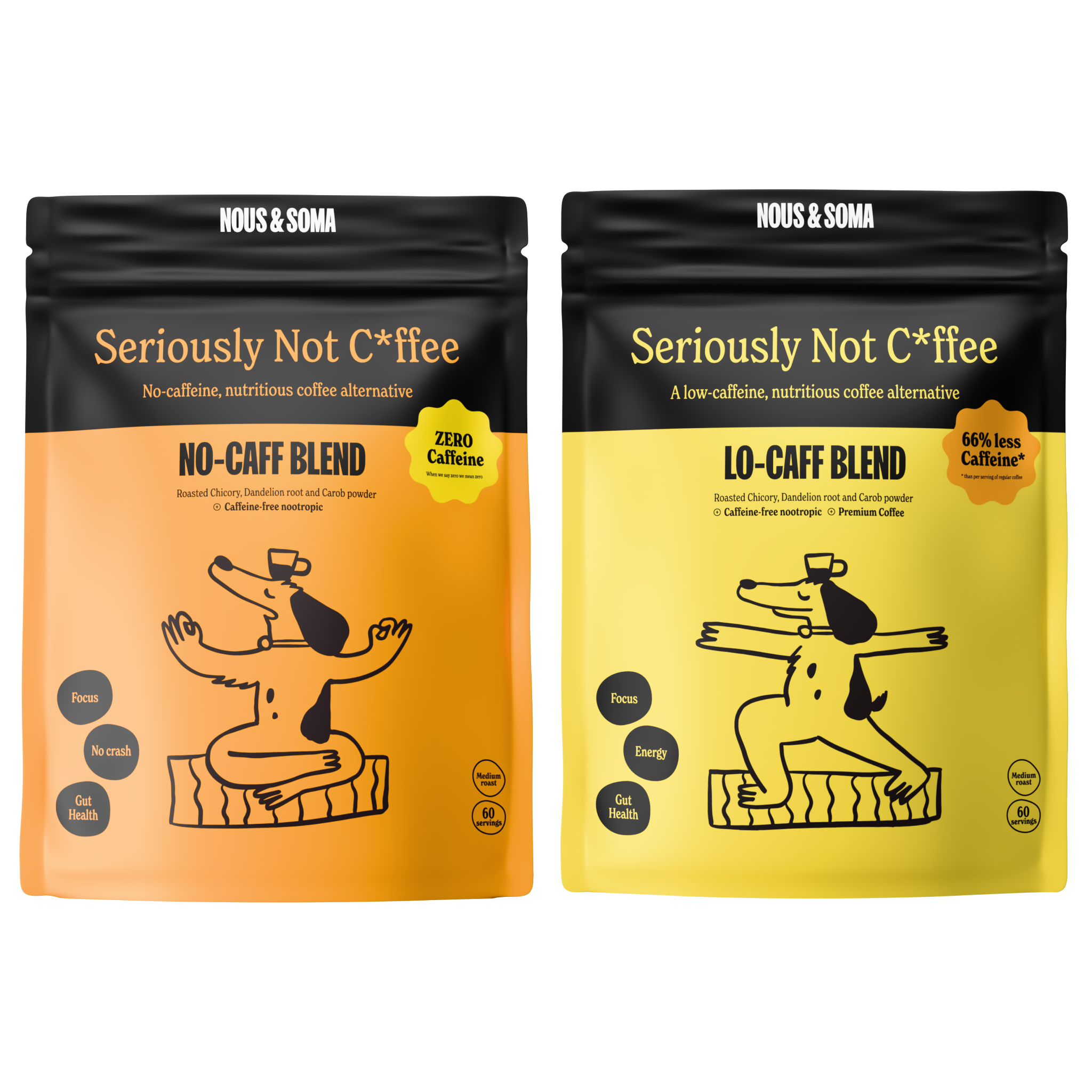 No-Caff & Lo-Caff Bundle – Nous & Soma
